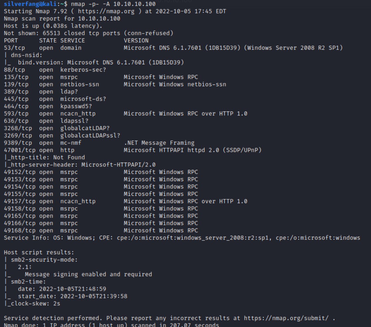 Hack the Box Walkthrough: Active – Wyrd Wired